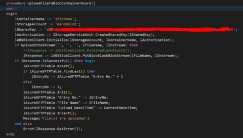 How to connect to Azure Blob Storage using AL - Mercurius IT
