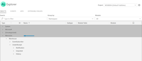 Utilising Namespaces in AL of Microsoft Dynamics 365 Business Central