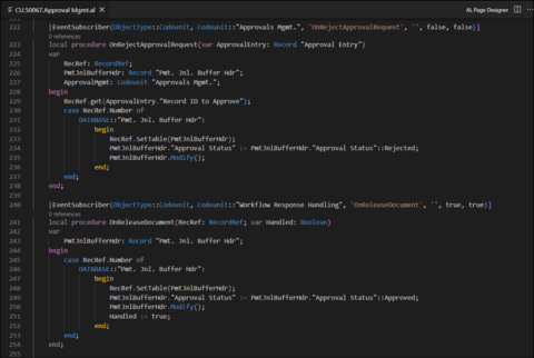 Create a Custom Approval Workflow in D365 Business Central