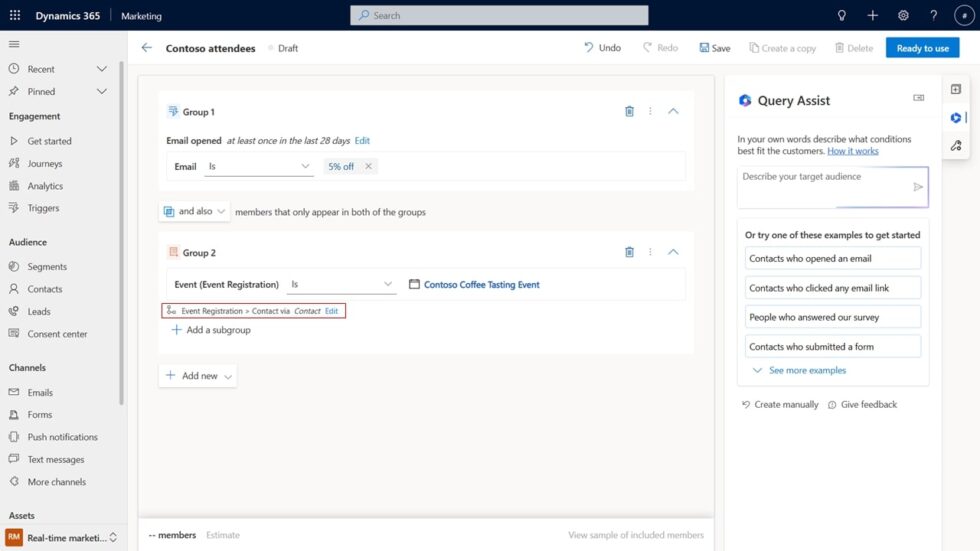 Microsoft Copilot for Dynamics 365 Customer Insights and Marketing