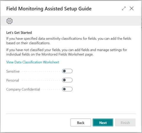 How to set up Field Monitoring in Dynamics 365 Business Central
