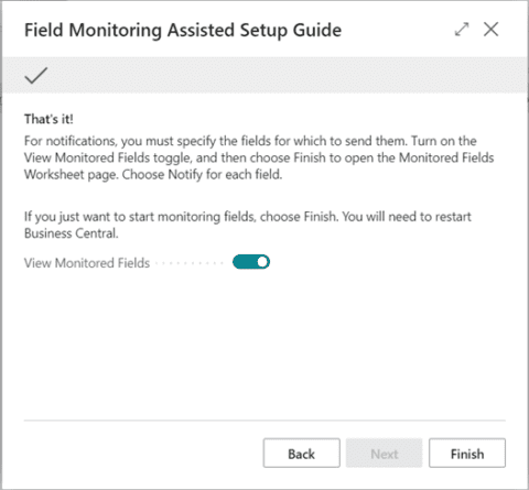 How to set up Field Monitoring in Dynamics 365 Business Central