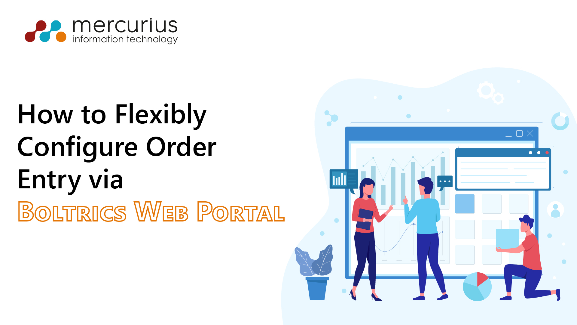How to Flexibly Configure Order Entry via Boltrics Web Portal