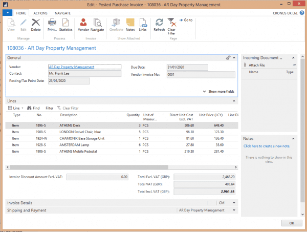 How to send a purchase order from Microsoft Dynamics NAV - Mercurius IT