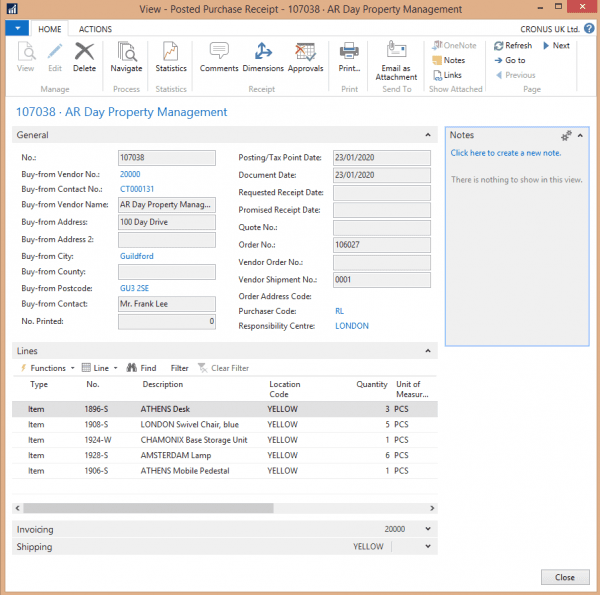 How To Send A Purchase Order From Microsoft Dynamics Nav Mercurius It