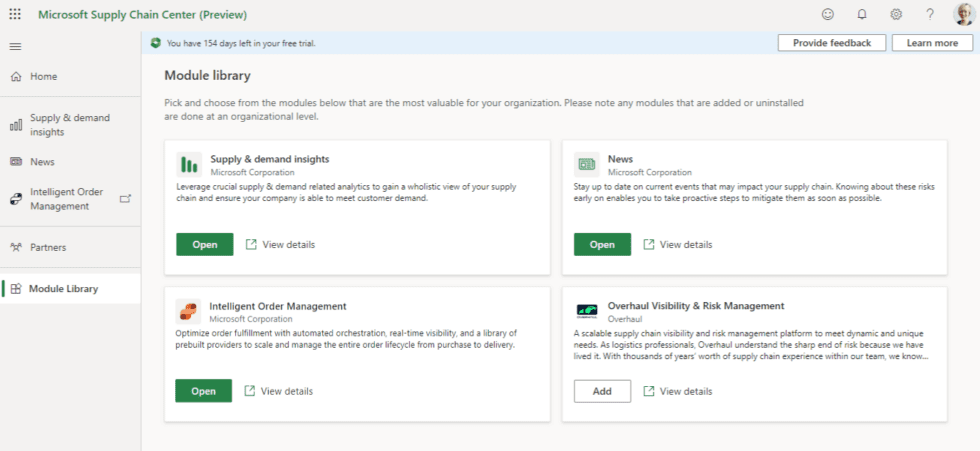 What is the Microsoft Supply Chain Platform?